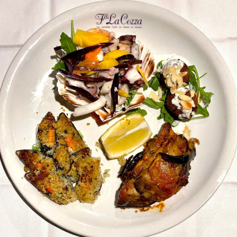 Menu Flli la cozza - Food & Company